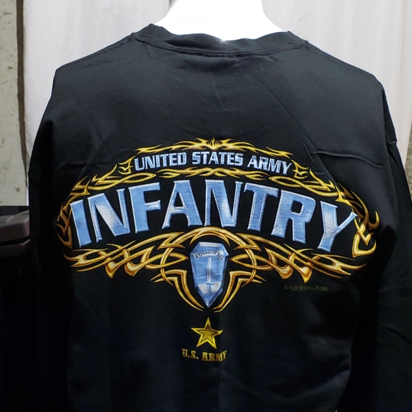 Unk | Shirts | Vintage Army Infantry Long Sleeve Tshirt | Poshmark